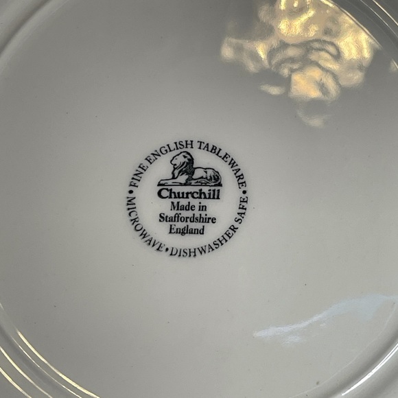 Churchill | Dining | Churchill Fine English Tableware Dishes Blue ...